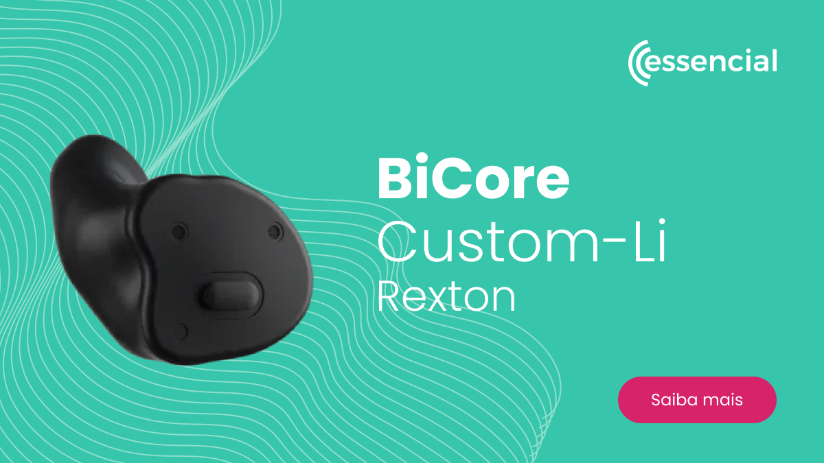 Aparelho Auditivo BiCore Custom-Li | Rexton Aparelhos